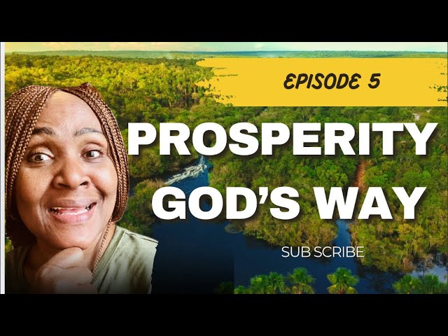 Attitudes That Promote God’s prosperity – Stella Jack Ministries